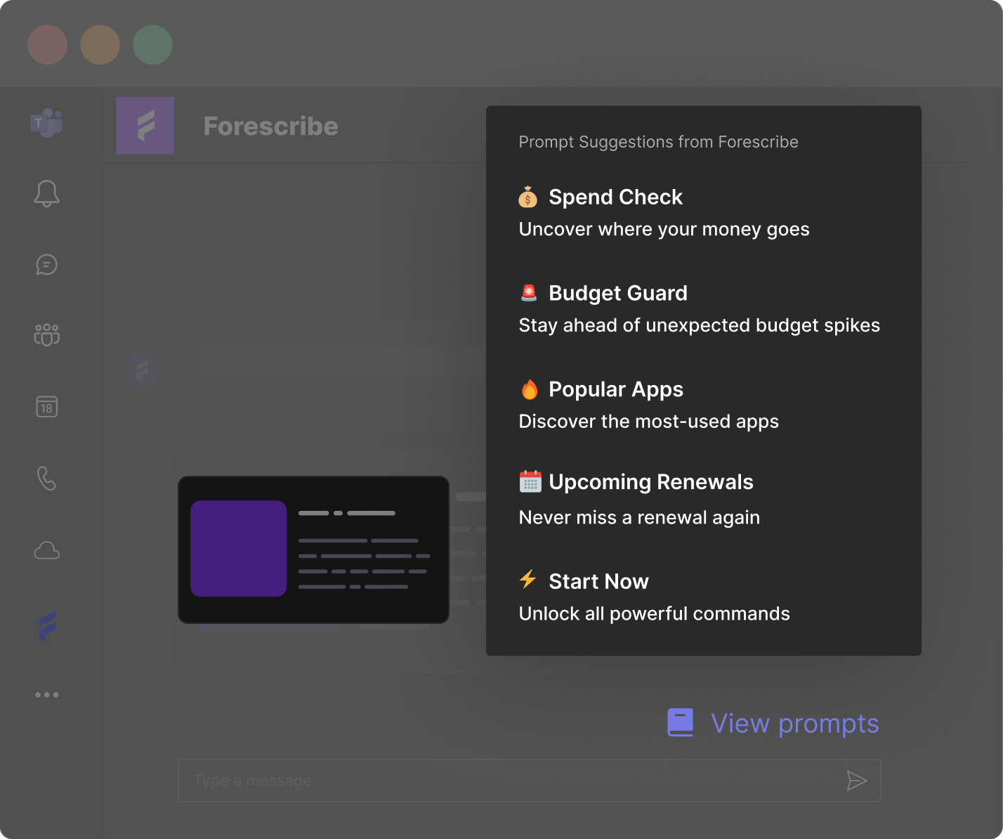 Forescribe Agent | The Intelligent Assistant for SaaS, Teams, and ...